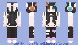 Pyra 3.0 AU (Main Original Character) Minecraft Skin