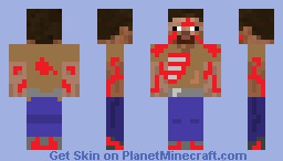 psycho steve Minecraft Skin