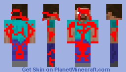 bloody steve Minecraft Skin