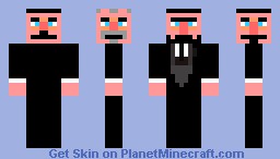 Quad-Face Suited man minecraft skin Minecraft Skin