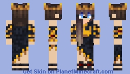 female queen Minecraft Skin