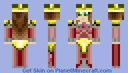 Queen Of Minecraft Minecraft Skin