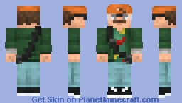 Quentin (Hello Neighbor 2) Minecraft Skin