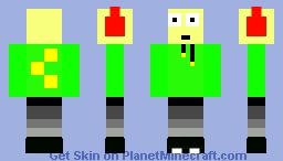 I like the song! Minecraft Skin