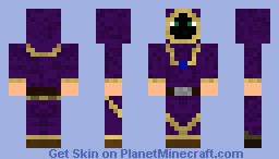 Purple Robes Minecraft Skin
