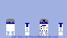 R2 D2 Minecraft Skin