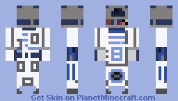 R2D2.. kind of? Minecraft Skin