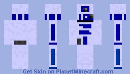 R2-D2 Minecraft Skin