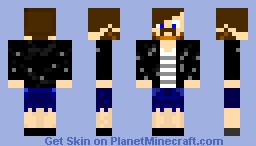 Ryan in his jacket Minecraft Skin