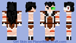 Raditz Minecraft Skin