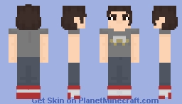Rain Carradine - Alien: Romulus Minecraft Skin
