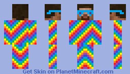 Rainbow Minecraft Skin