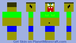Retarded guy lol Minecraft Skin