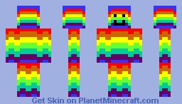 Rainbow Minecraft Skin