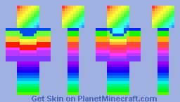 rainbow man Minecraft Skin