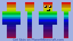 rainbow Minecraft Skin