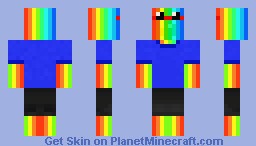 Rainbow Minecraft Skin