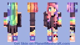 Allie Character Minecraft Skin