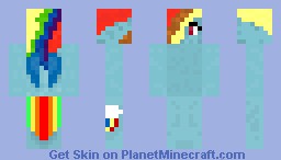 RainbowDash Minecraft Skin