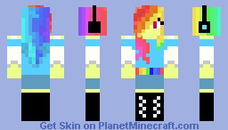 Rainbow Dash Minecraft Skin