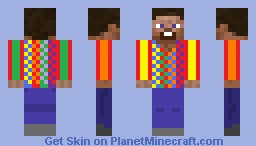 Rainbow Steve! Minecraft Skin