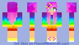 Rainbow Minecraft Skin