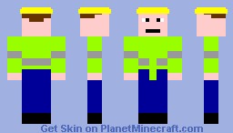 Builder man Minecraft Skin