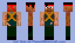 John Rambo Minecraft Skin