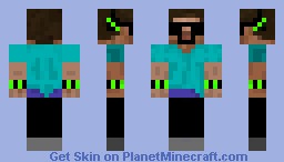 Rocker Steve Minecraft Skin