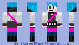 Ramona Flowers Minecraft Skin