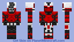 Red Robot Minecraft Skin
