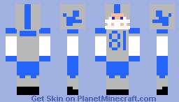 Lions (NFL) player Minecraft Skin