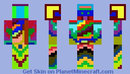 MR RANDOM COLOURS Minecraft Skin