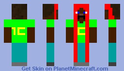 mc guy bleeding Minecraft Skin