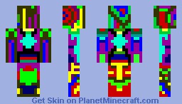 RANDOM COLORS Minecraft Skin