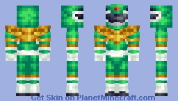 Mighty Morphin' - White Ranger - Power Rangers Minecraft Skin