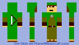 The Ranger's Apprentice V2 Minecraft Skin