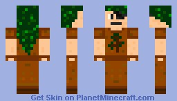 Woodland Ranger Minecraft Skin