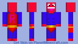 raspberry man Minecraft Skin