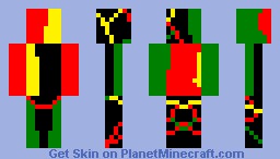 Rasta Skin Minecraft Skin