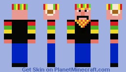 rasta gangsta Minecraft Skin