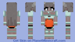 Ravager Girl (Cute Mob Models) Minecraft Skin