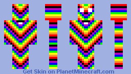colorful Minecraft Skin