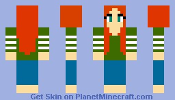 Red head Minecraft Skin
