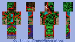 The end of steve Minecraft Skin