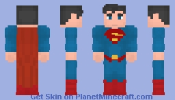 Superman - Clark Kent - Rebirth (2) Minecraft Skin