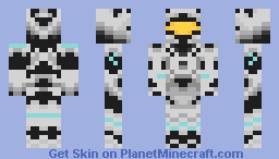 Diamond? Recon White Armor Friends Skin Minecraft Skin