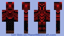 The Red Knight Minecraft Skin