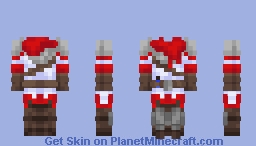 red hero outfit Minecraft Skin