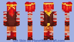 Red avm Minecraft Skin